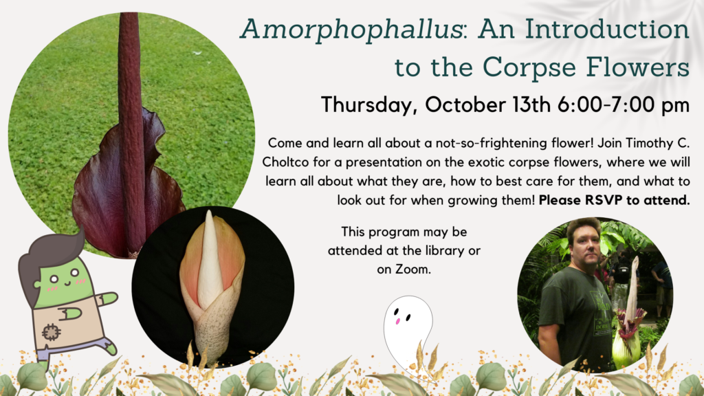 An Introduction to the Corpse Flowers Website Slide | Community Library ...